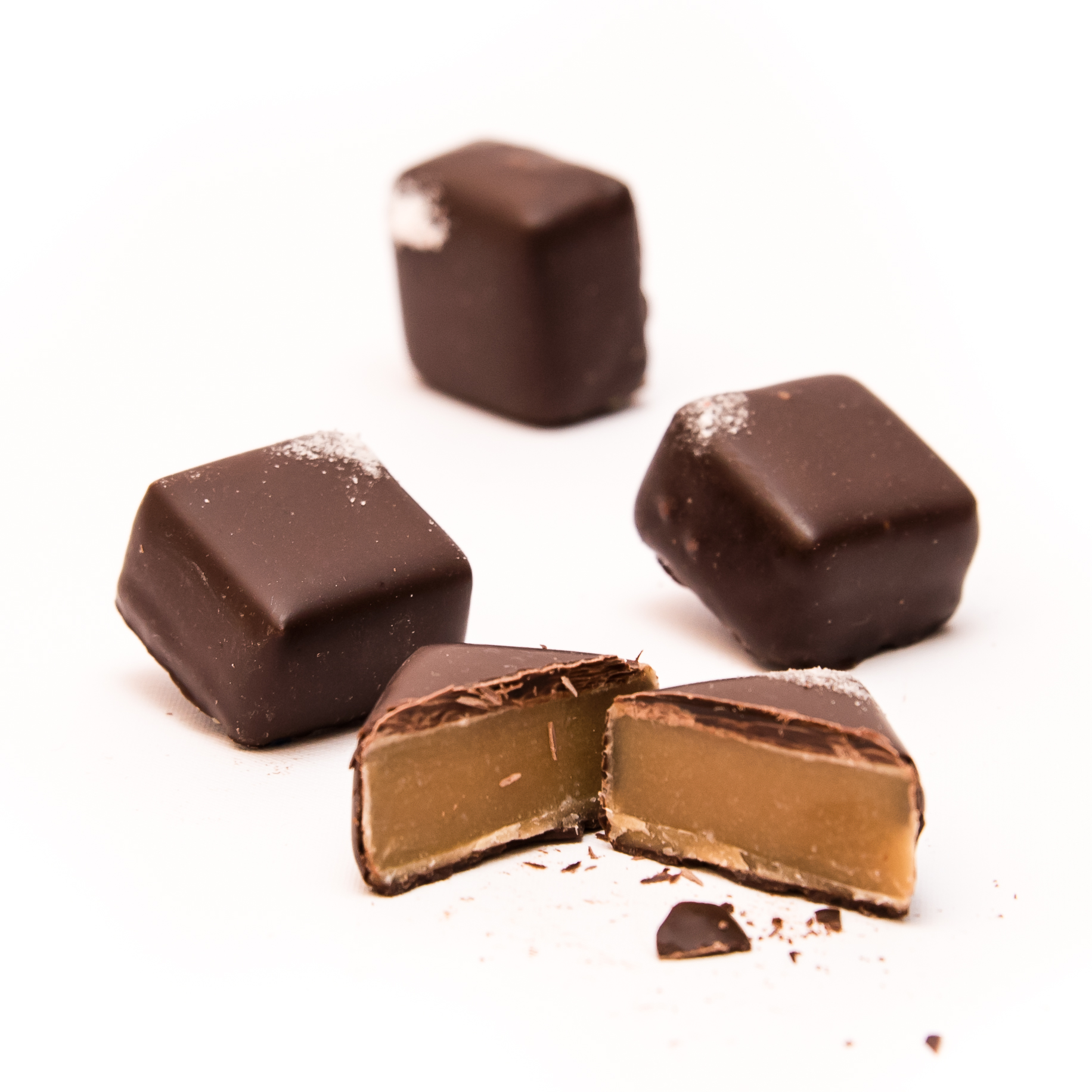 Dairy Free Coconut Caramel - Piece, Love & Chocolate
